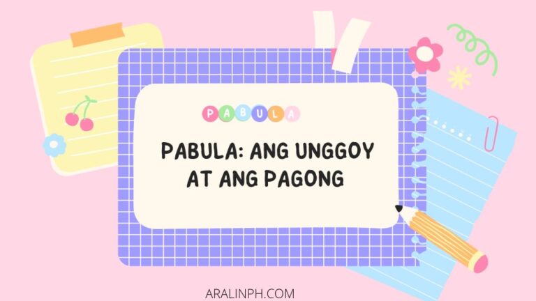 Pabula: Ang unggoy at ang Pagong - Aralin Philippines