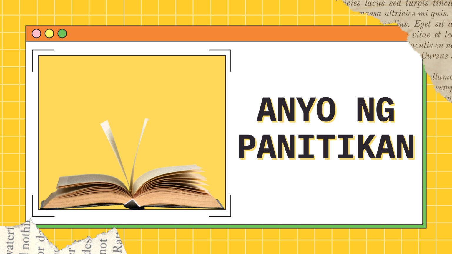 Anyo ng Panitikan - Aralin Philippines