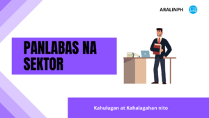 Panlabas na Sektor - Aralin Philippines