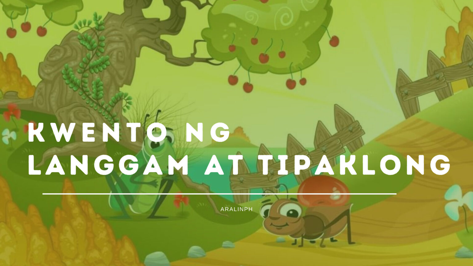 Kwento ng Langgam at Tipaklong - Aralin Philippines