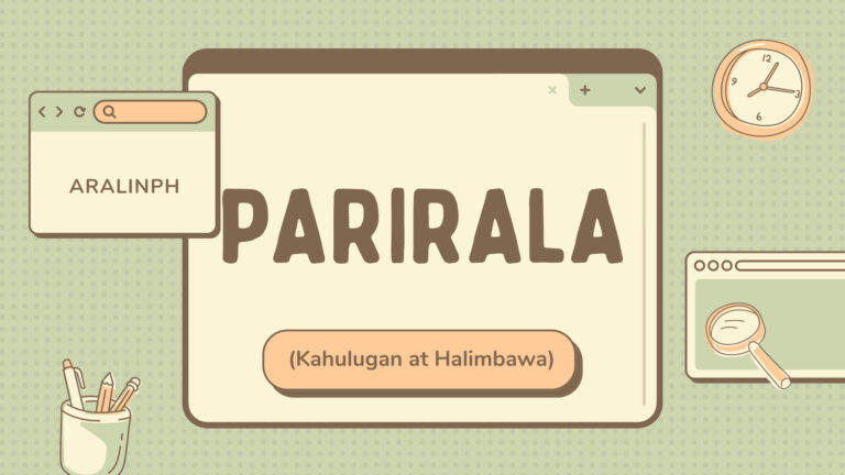 Parirala (Kahulugan at Halimbawa) - Aralin Philippines