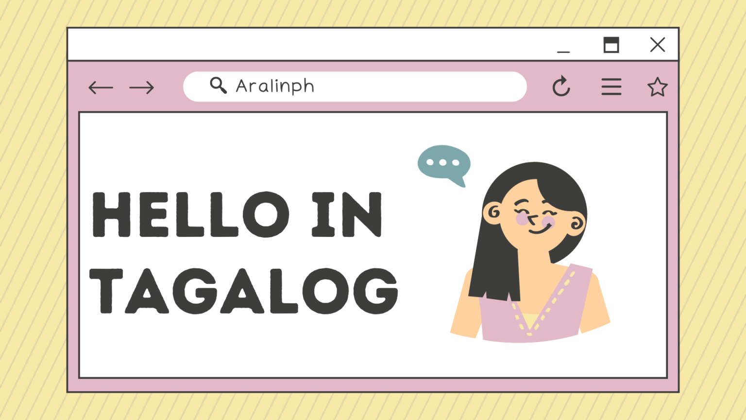 Hello in Tagalog - Aralin Philippines