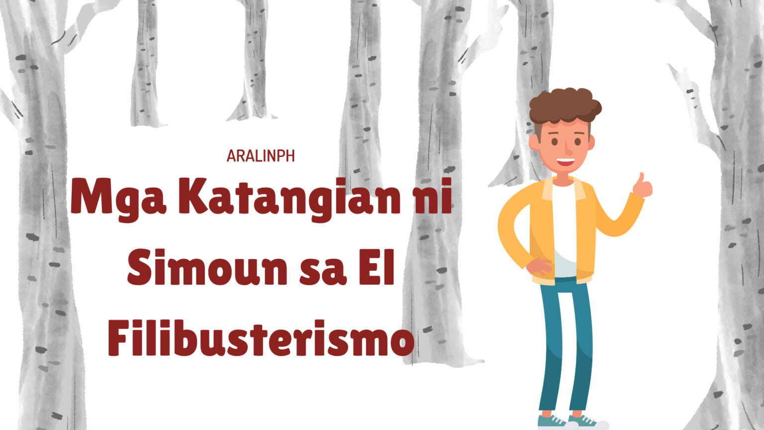 Katangian ni Simoun sa El Filibusterismo - Aralin Philippines