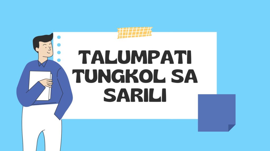 Talumpati tungkol sa sarili - Aralin Philippines