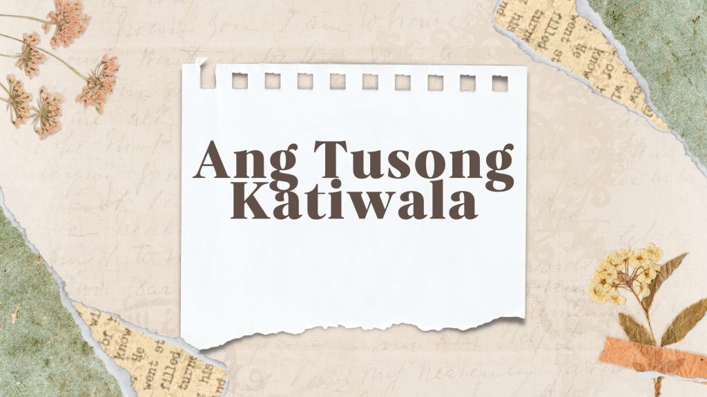 Ang Tusong Katiwala - Aralin Philippines