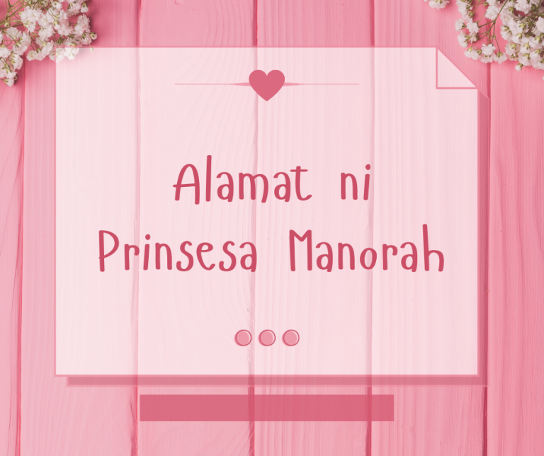 Alamat ni Prinsesa Manorah (buod) - Aralin Philippines