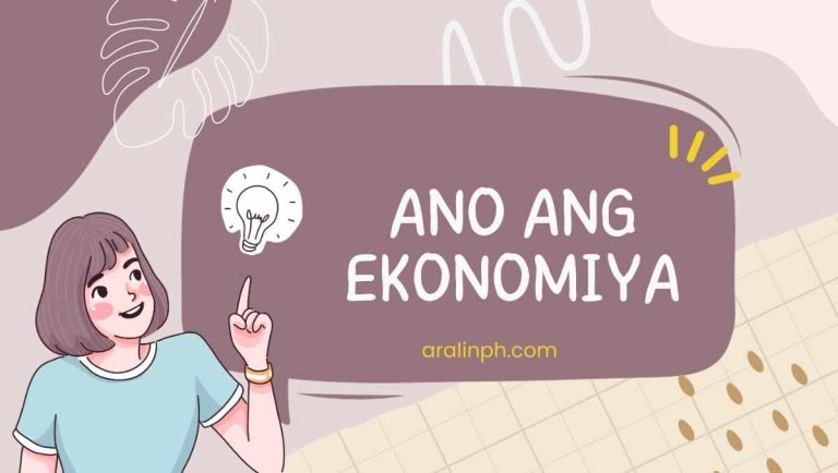 Ano ang Ekonomiya - Aralin Philippines